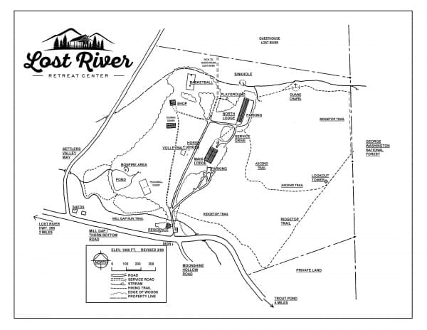 Property Map - Lost River Retreat Center